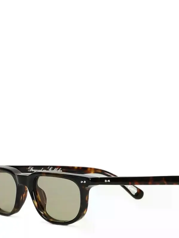 Chimi Novis Tortoiseshell-effect Rectangle Frame Sunglasses