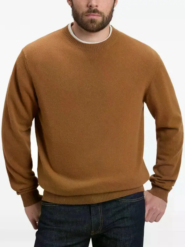 Woolrich Crew-neck Ribbed-trim Jumper