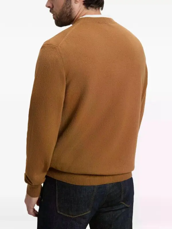 Woolrich Crew-neck Ribbed-trim Jumper