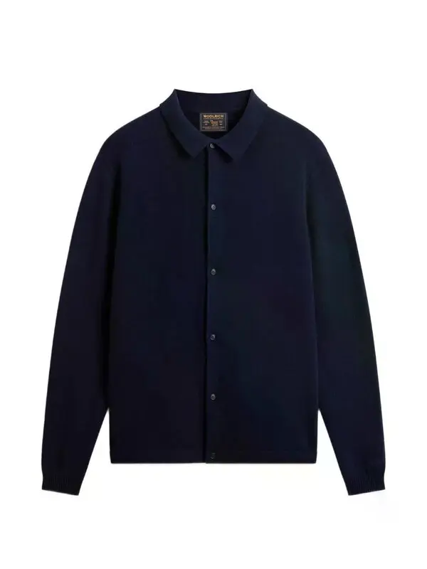 Woolrich Button-up Collared Cardigan