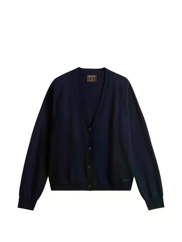 Woolrich Fine-knit V-neck Cardigan