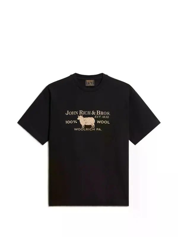 Woolrich Graphic-print Heavy Jersey T-shirt