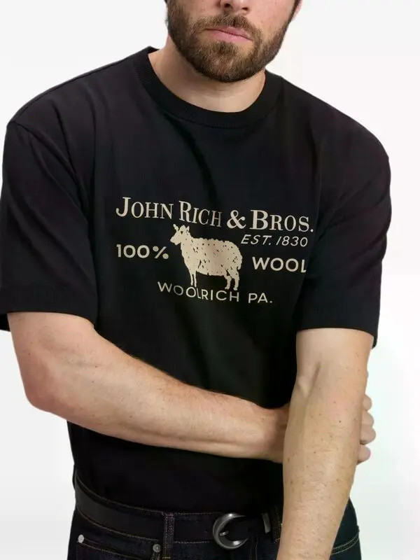 Woolrich Graphic-print Heavy Jersey T-shirt