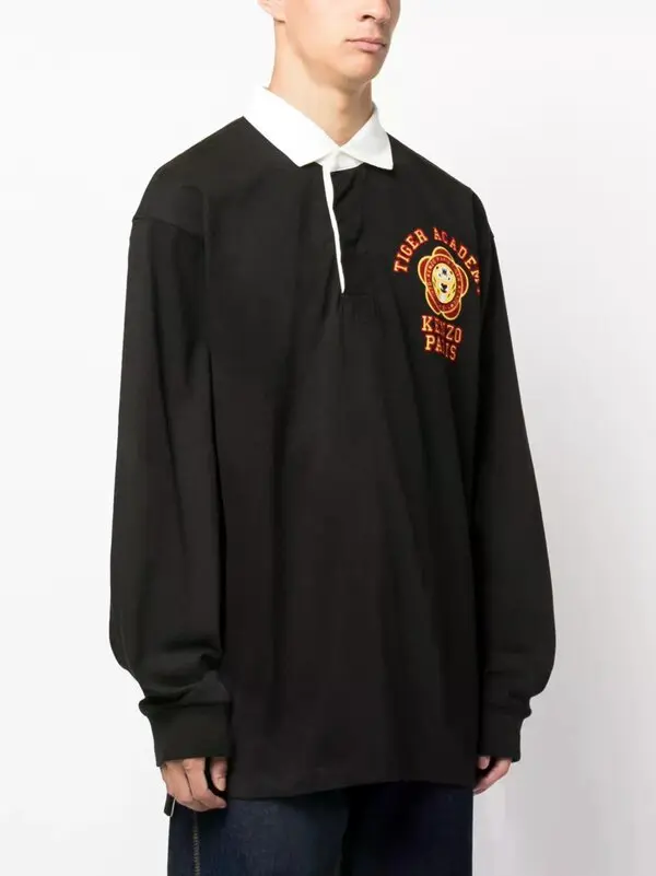 Kenzo Tiger Academy Cotton Polo Shirt