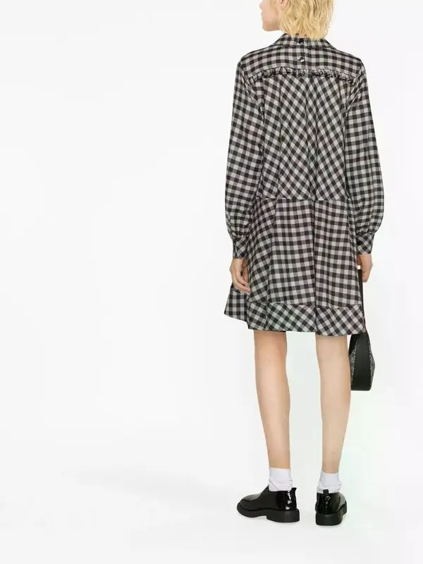 Kenzo Gingham-check Midi Dress