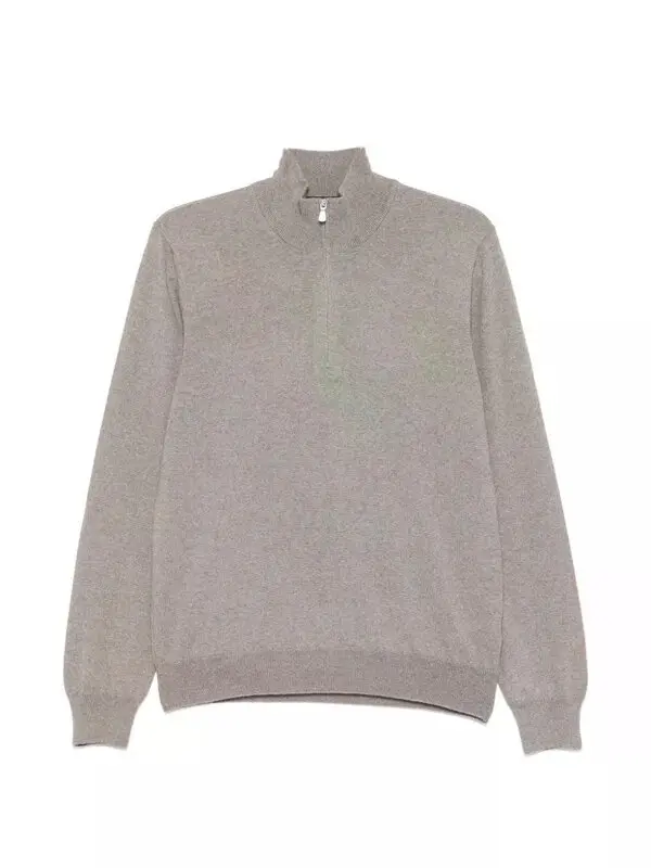 Tagliatore Quarter-zip Polo Shirt