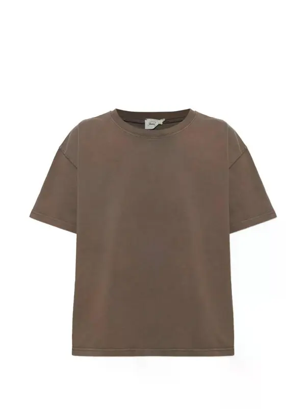 American Vintage Fizvalley Crew-neck T-shirt - Brown