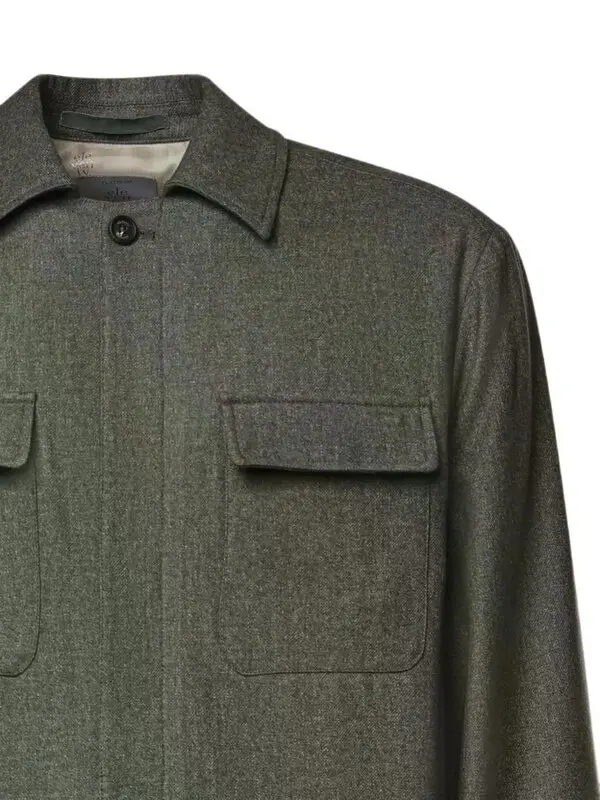 Eleventy Flap-pocket Shirt Jacket
