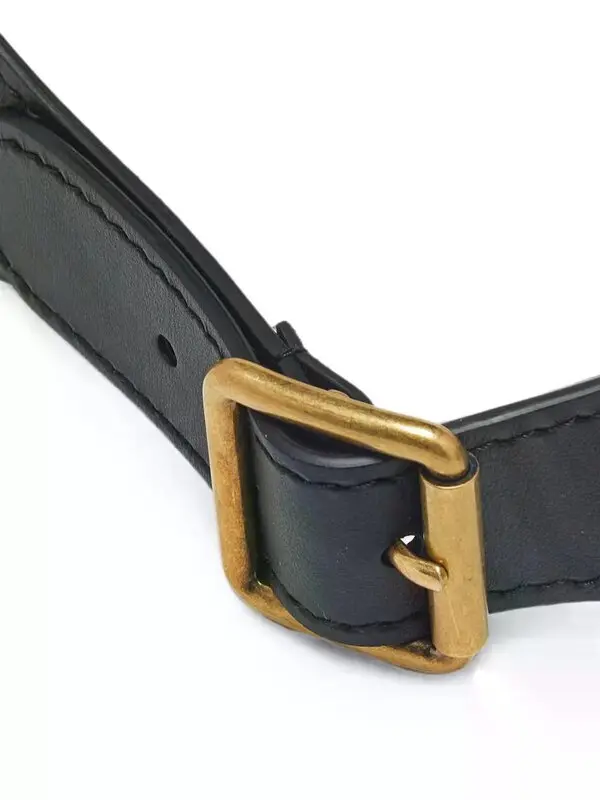 Dior 2020 Logo-embroidered Buckle Belt
