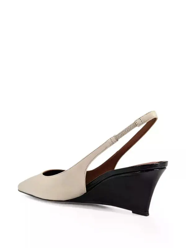 MADISON MAISON Loux Slingback Wedge Pumps