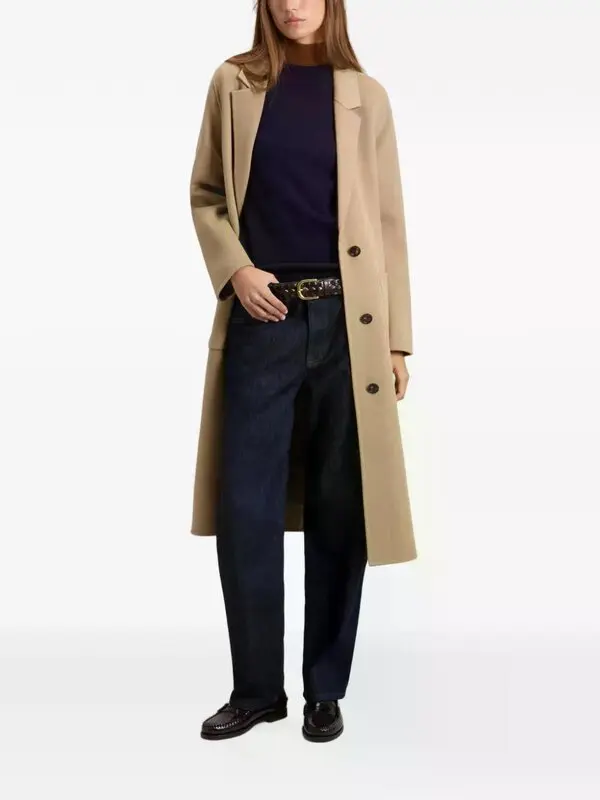 Woolrich Virgin-wool Notch-lapel Coat
