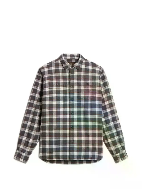Woolrich Warren Check-flannel Shirt - Grey