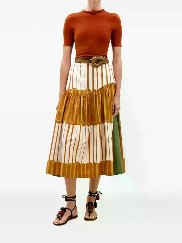Silvia Tcherassi Varinia T-shirt - Orange
