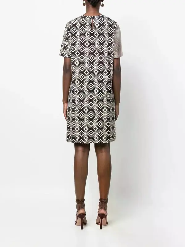 Alberta Ferretti Floral-print Shift Dress