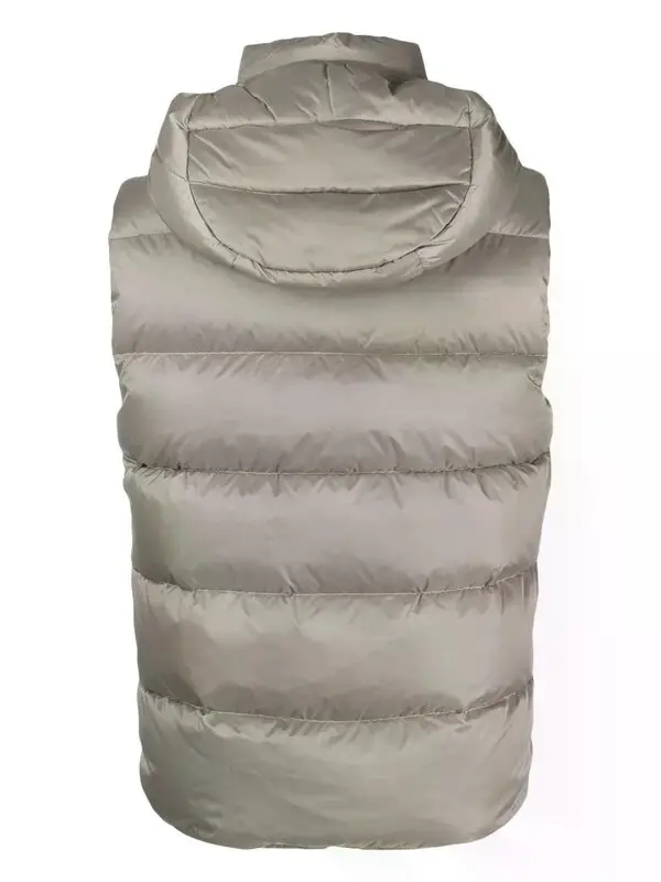 MOORER High-neck Padded Gilet