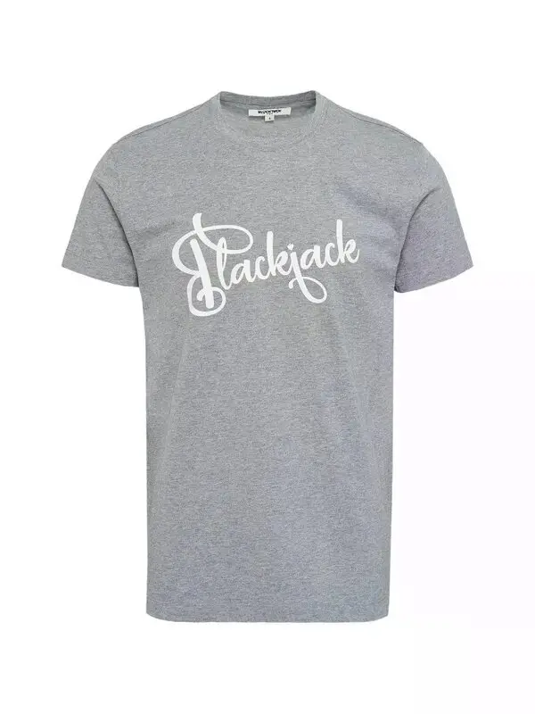 BLACKJACK Logo-print Cotton T-shirt