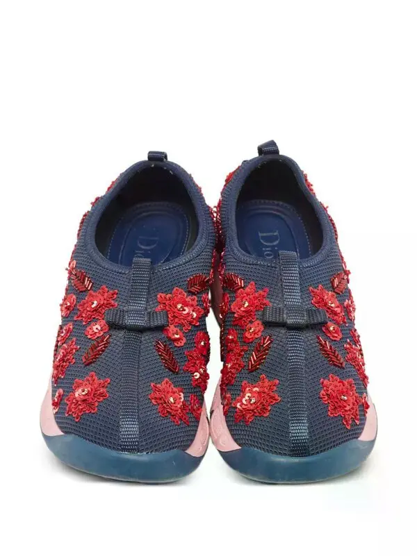 Dior Fusion Embellished Sneakers - Blue