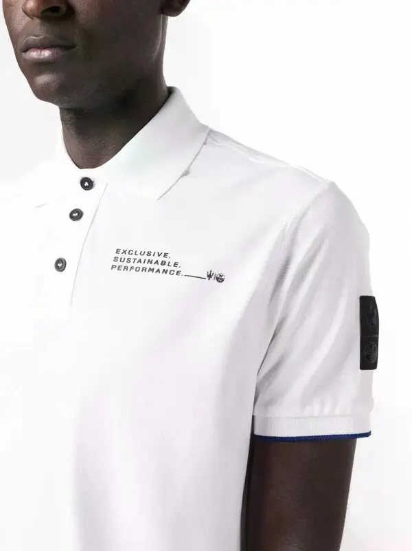 NORTH SAILS Graphic-print Cotton Polo Shirt