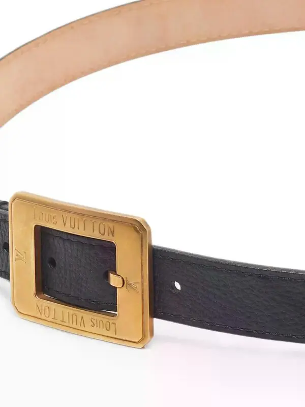 LOUIS VUITTON 2008 Slim Buckle Belt