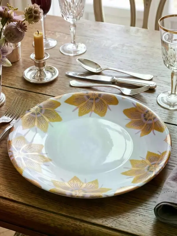 Missoni X Richard Ginori Sunset Floral-print Plate