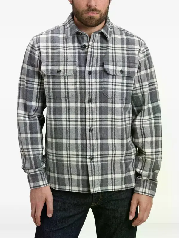 Woolrich Check-pattern Flap-pocket Shirt