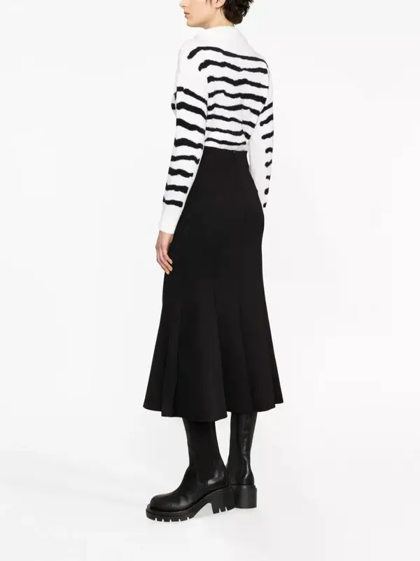 Philosophy Di Lorenzo Serafini Flared Midi Skirt