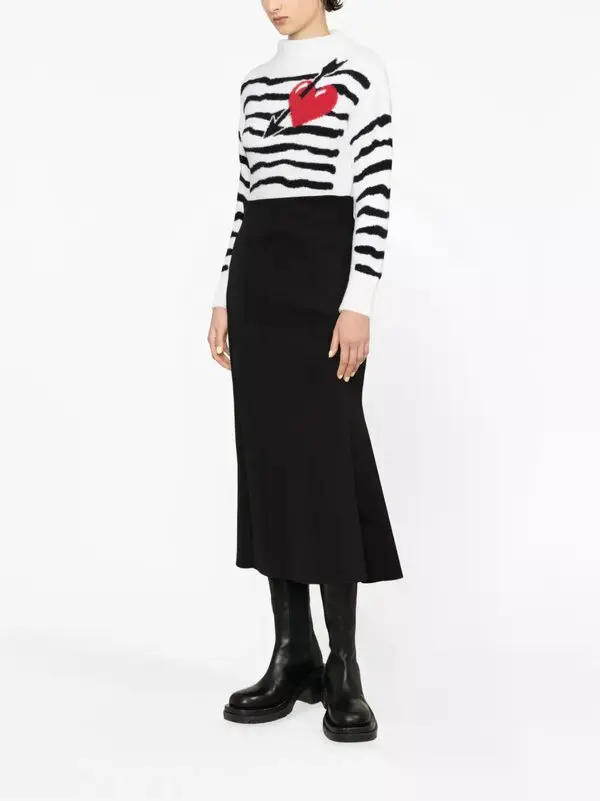 Philosophy Di Lorenzo Serafini Flared Midi Skirt
