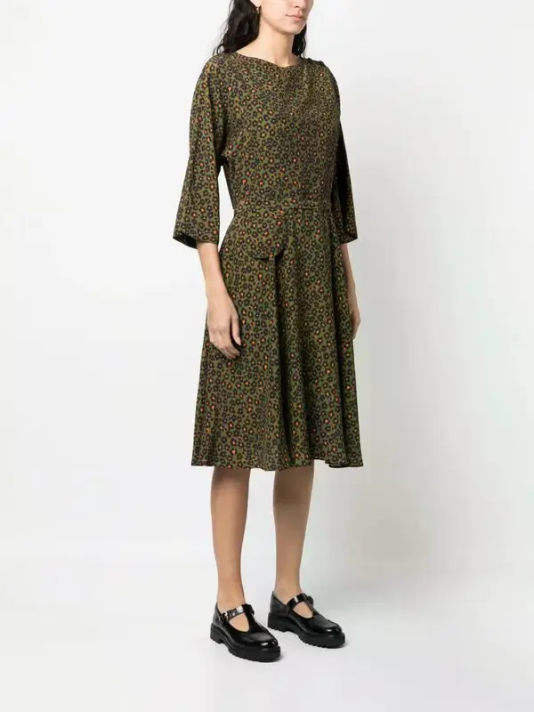 Kenzo Leopard-print Midi Dress