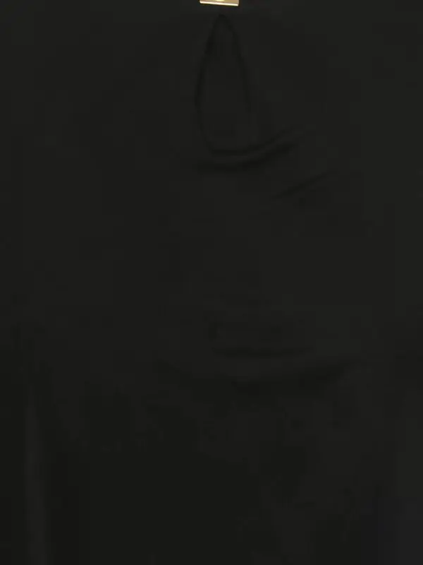 Roberto Cavalli Maxi Caped Jersey Dress