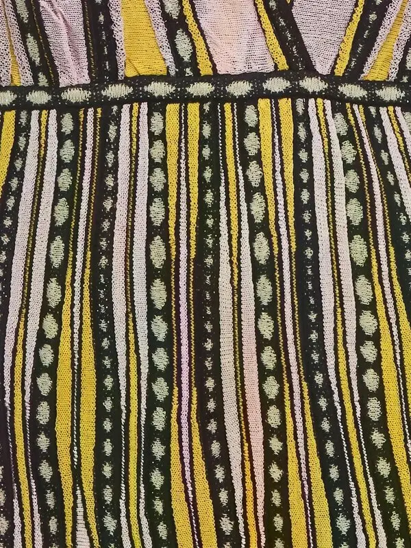 Missoni Sleeveless V-neck Midi Dress
