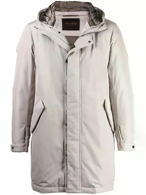 MOORER Hooded Coat