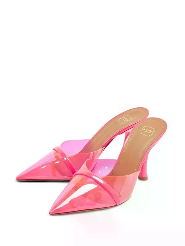 MALONE SOULIERS Joella Patent Leather Mules - Pink