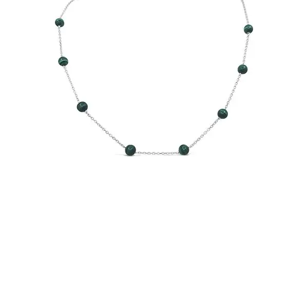 LUTIRO Malachite Orbit Necklace