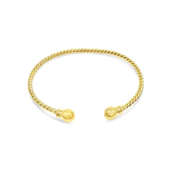 LUTIRO Cable Cuff Bracelet