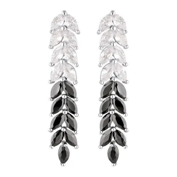 STEPHANIE BROWNE AUSTRALIA Bobbi Tie Earrings - Black