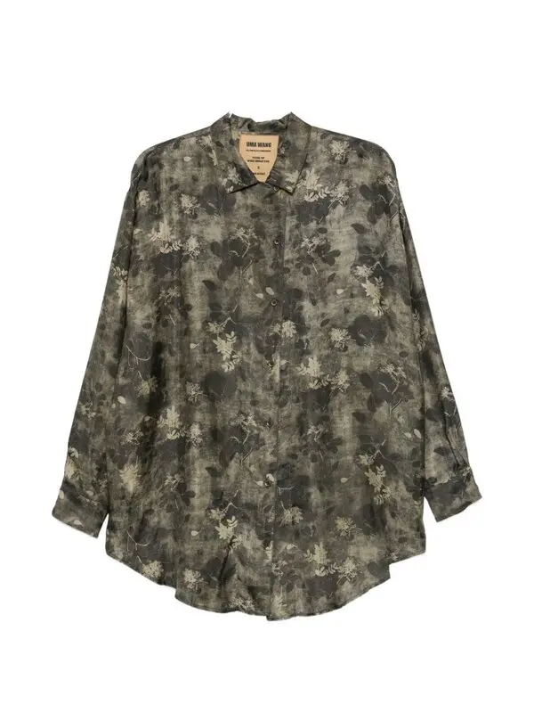 UMA WANG Tyesha Printed Blouse