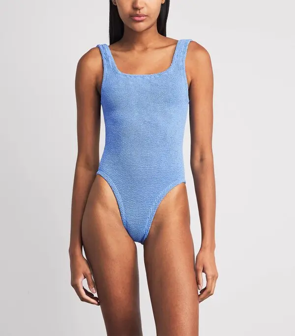 Hunza G Coverage Square-neck Swimsuit