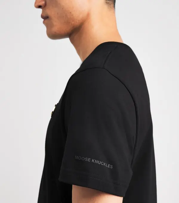 Moose Knuckles Cotton Logo T-shirt
