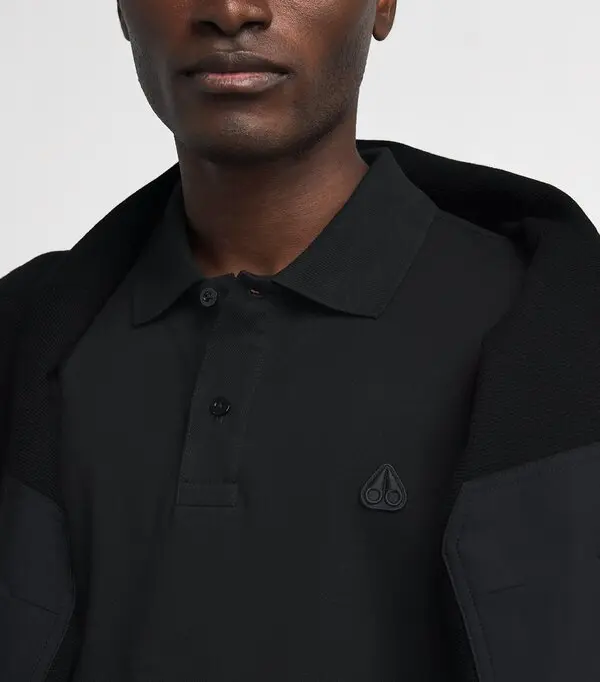 Moose Knuckles Logo Polo Shirt