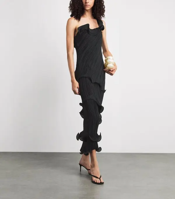 Cult Gaia Pleated Payton Gown