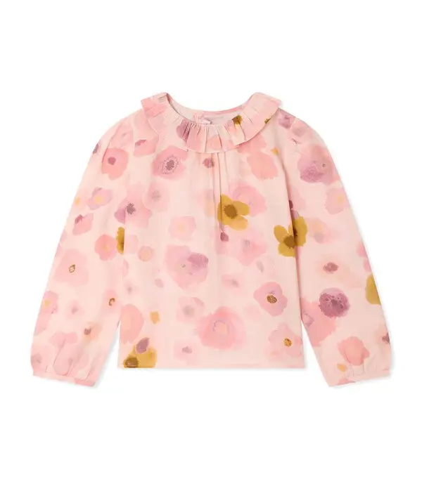 Bonpoint Cotton Floral Blouse