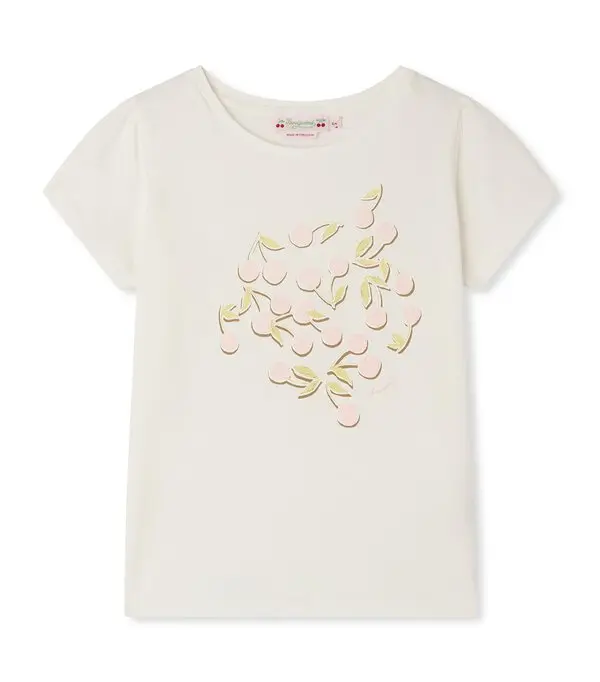 Bonpoint Cotton Cherry Print T-shirt