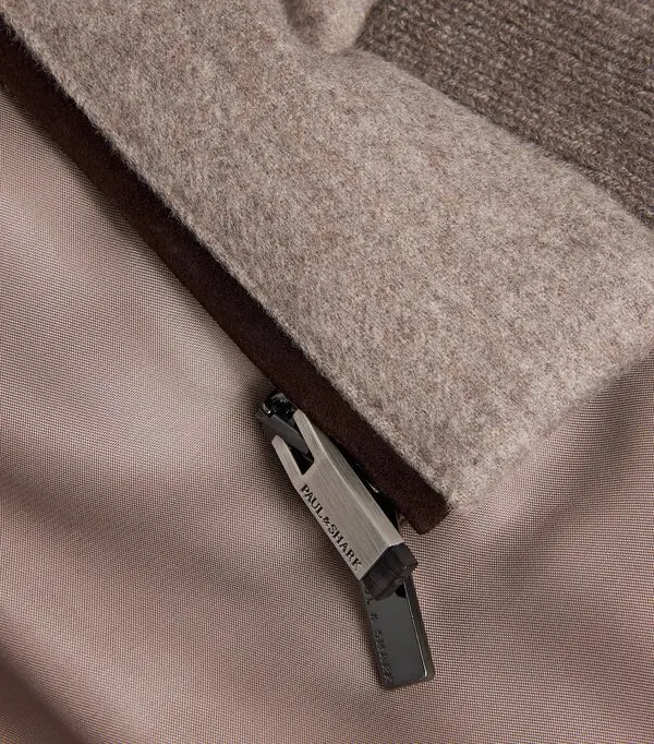Paul & Shark Cashmere Padded Bomber Jacket