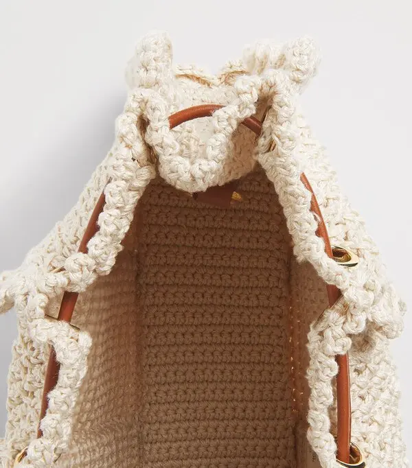 Ulla Johnson Small Crochet Adria Clutch Bag