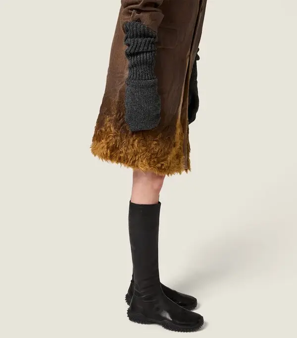 Miu Miu Stretch Nappa Leather Knee-high Boots