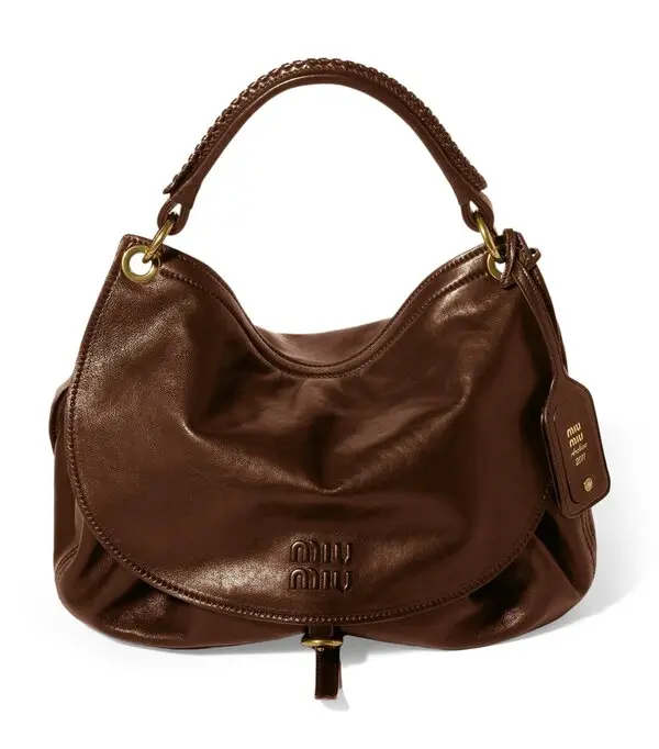 Miu Miu Leather Rendez-vous Shoulder Bag