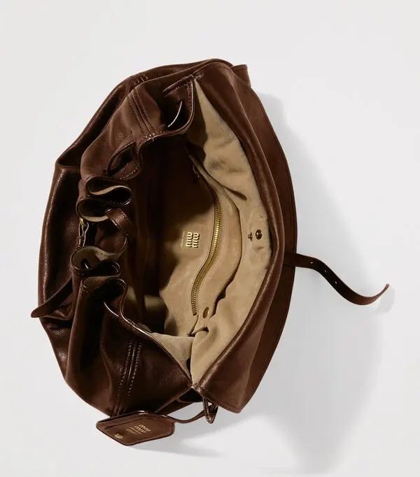 Miu Miu Leather Rendez-vous Shoulder Bag