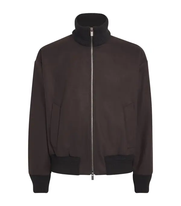 Barena Venezia Wool-blend Bomber Jacket