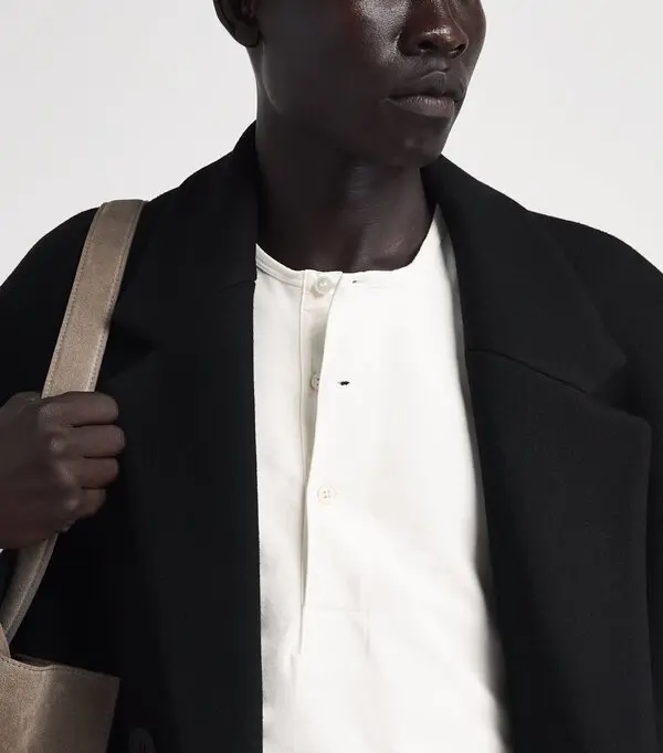 Studio Nicholson Cotton Henley T-shirt