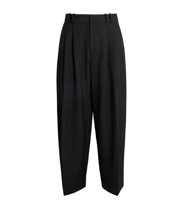 Studio Nicholson Double Pleated Barrel-leg Trousers